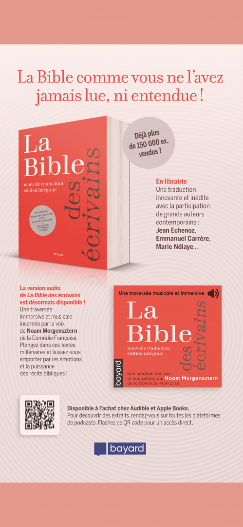 La Bible des écrivains, une traversée musicale et immersive - Bayard ...